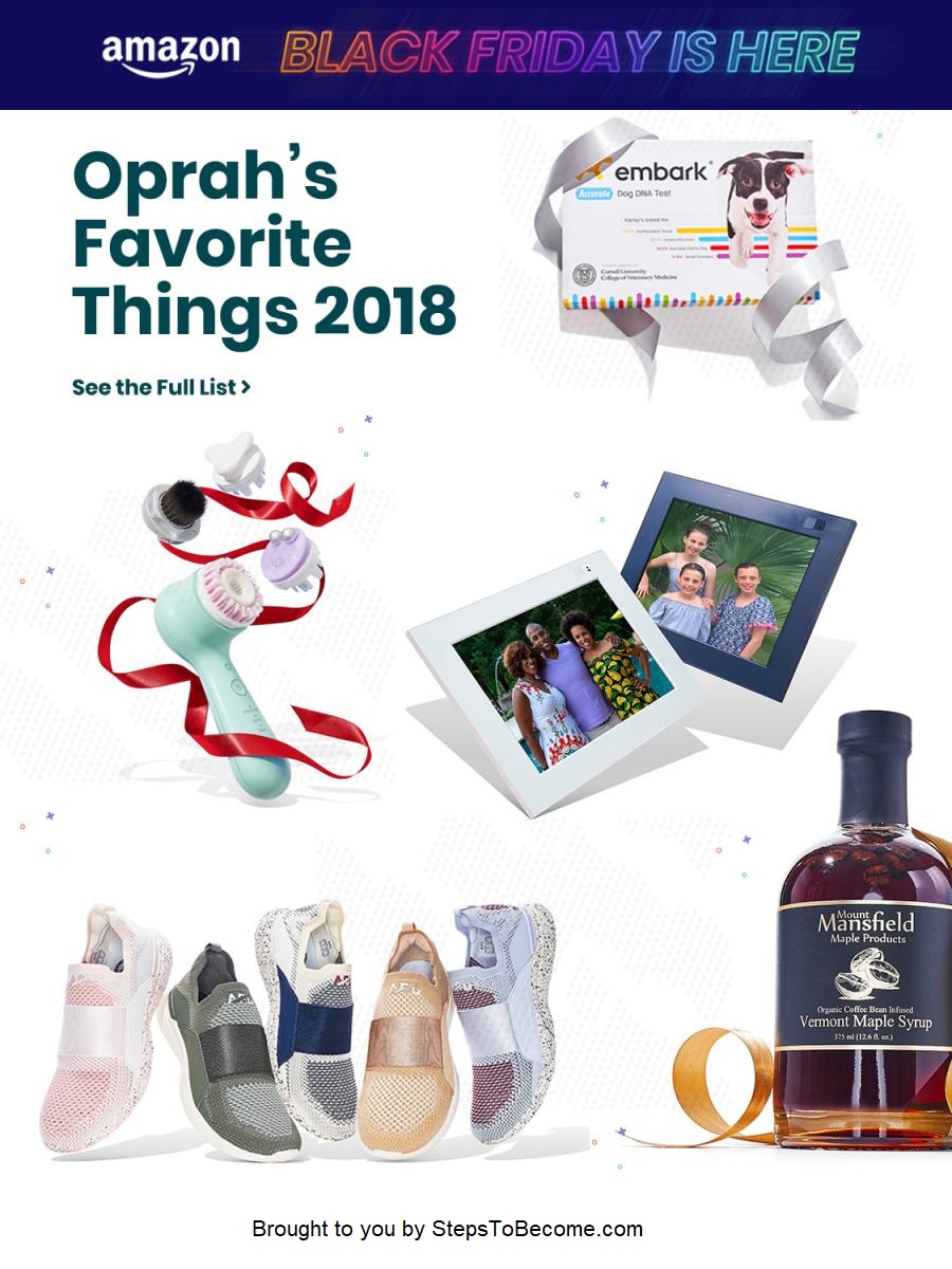 Amazon 7 Days Black Friday Deals, Ads & Special Sales 2019