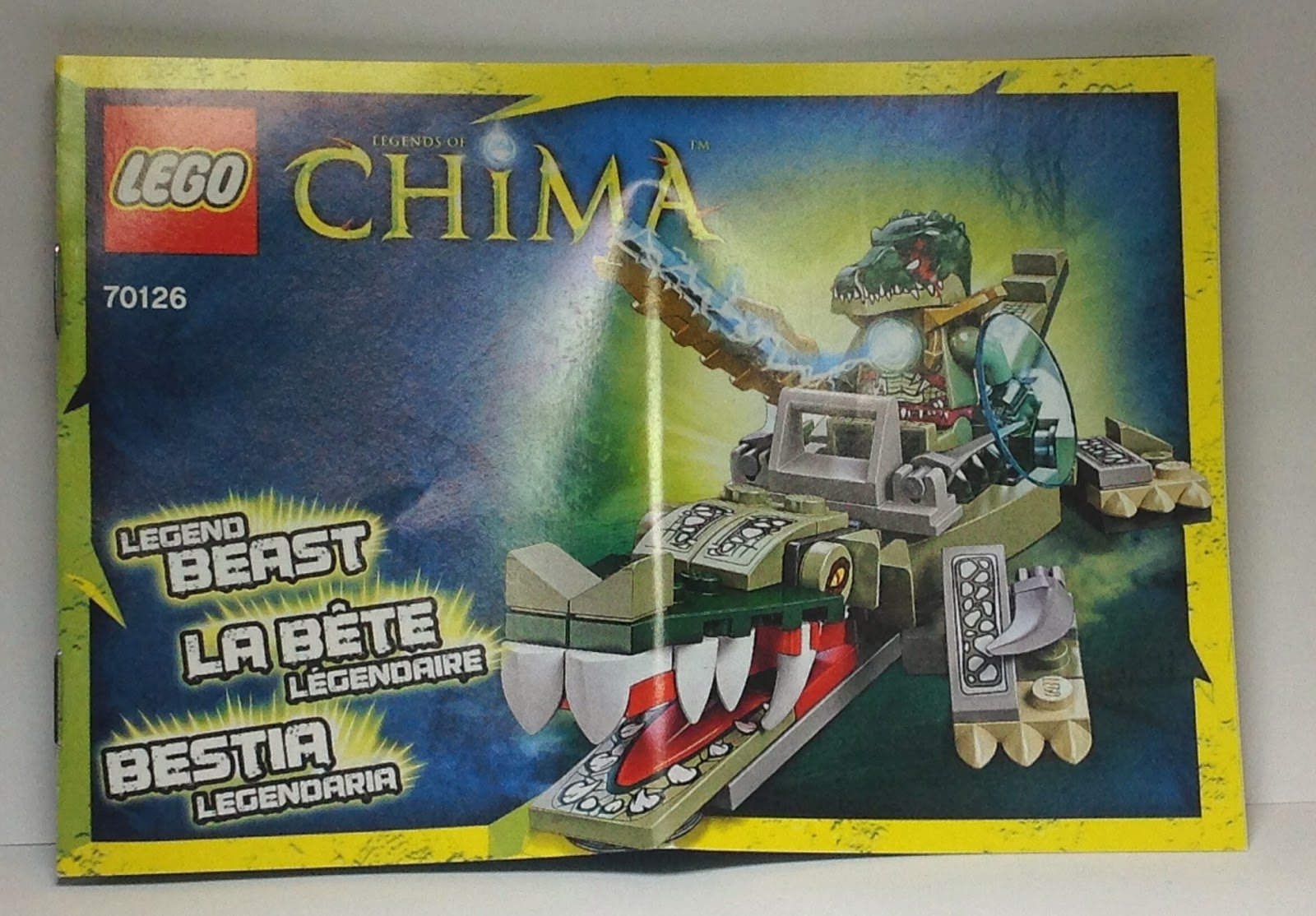 Dark Cloud Blogs: LEGO Chima Crocodile Legend Beast Review for MFZ