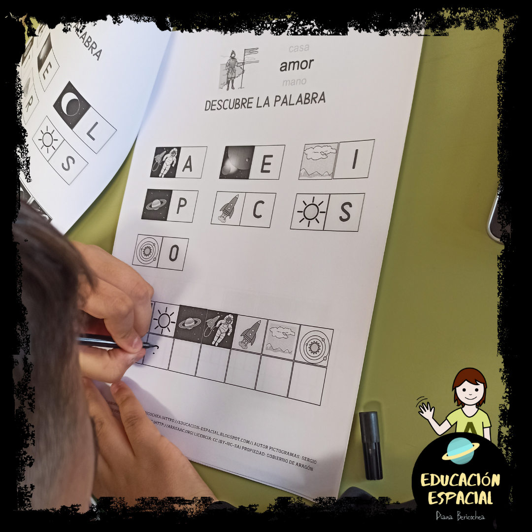 Descubrimos palabras secretas (del espacio)