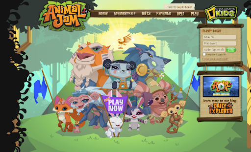 Animal Jam Is Kool: New Animal Jam Home-screen! :D