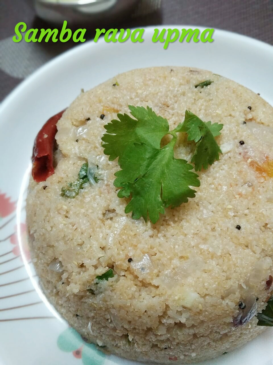 Broken Wheat rava upma / samba rava upma