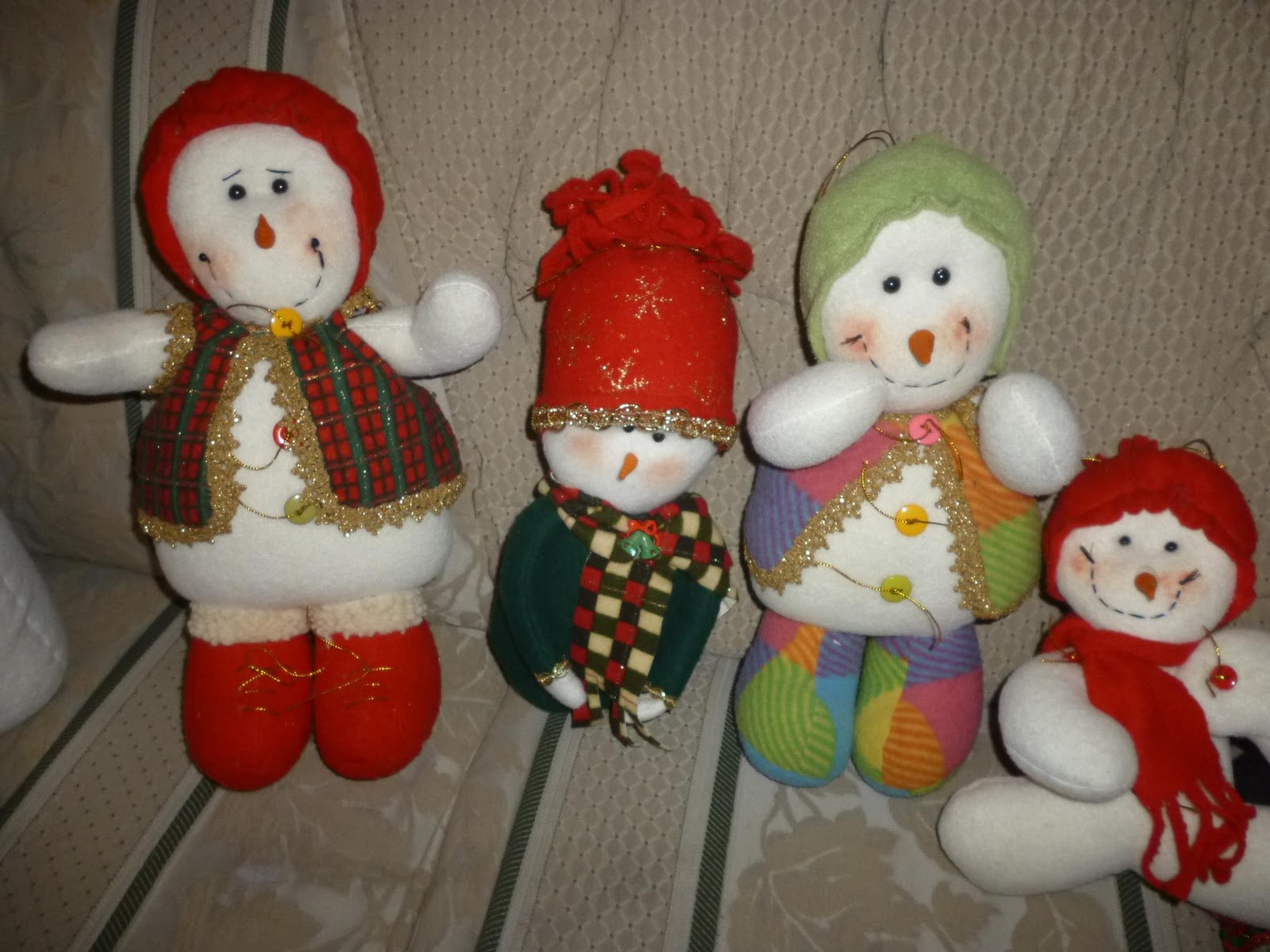 juanita ideas para el hogar: MUÑECOS NAVIDEÑOS