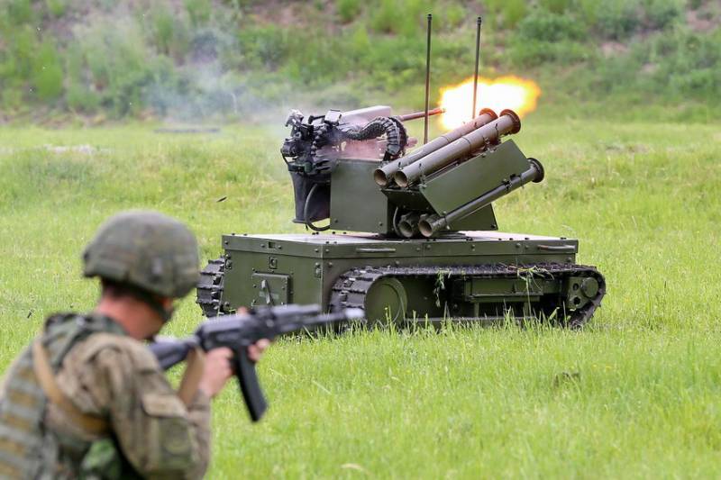 desarrollo defensa y tecnologia belica: Por primera vez, Rusia utilizó sus robots de combate en ...