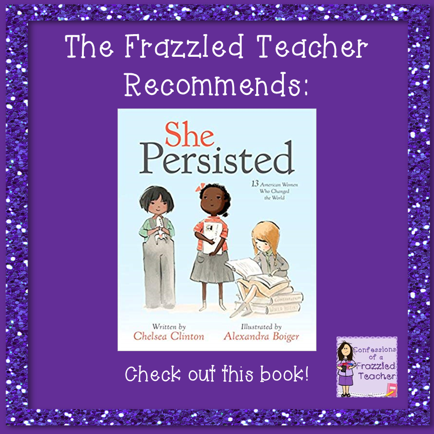 Confessions of a Frazzled Teacher: The Frazzled Teacher Recommends: She ...