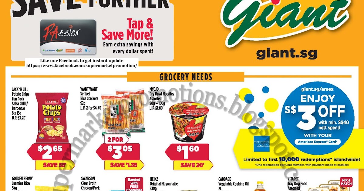 Giant Promotion 01 - 14 November 2019 ~ Supermarket Promotions