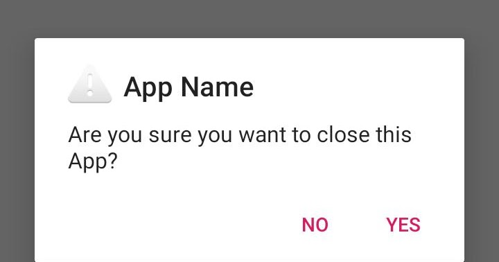 How to Add Exit Button in android Studio with Source Code just Copy and ...