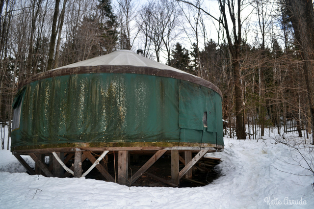 Katie Wanders : Vermont Yurt Rentals - Maple Wind Farm