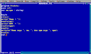 Kumpulan Contoh Program Pascal | Kuliah Pendidikan Teknik Informatika