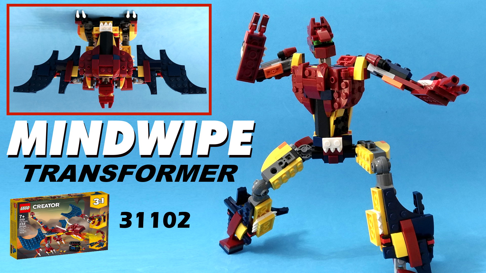 Alanyuppie's LEGO Transformers: Video Tutorial: Transformer Bat aka ...