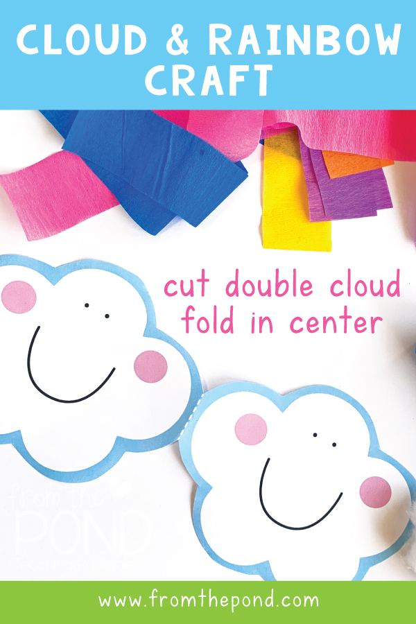 Rainbow Cloud Craft | From the Pond