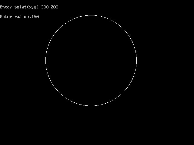 Bresenhams Circle Drawing Algorithm In C Programming ~ Gtu Cse 9378