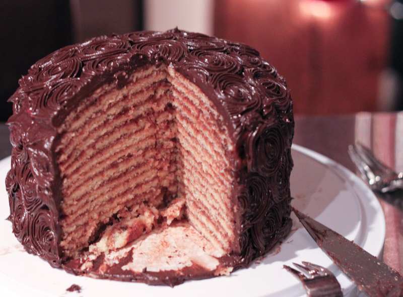 Million layer cake