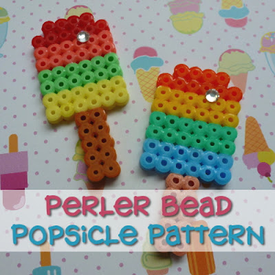 Perler Bead Popsicle Pattern Craft Tutorial