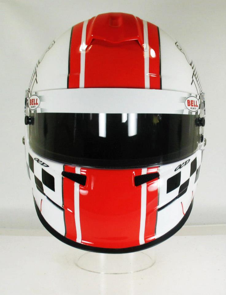 Racing Helmets Garage: Bell RS3 Sport B.Beltramelli 2013 by OCD
