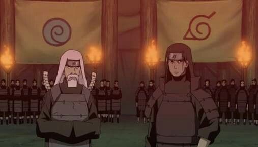 So, during this battle, Hashirama fought alongside the Uzumaki clan ...
