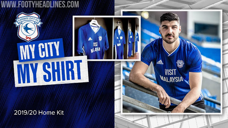 Teamwear: Adidas Cardiff City 19-20 Home Kit Released - Footy Headlines