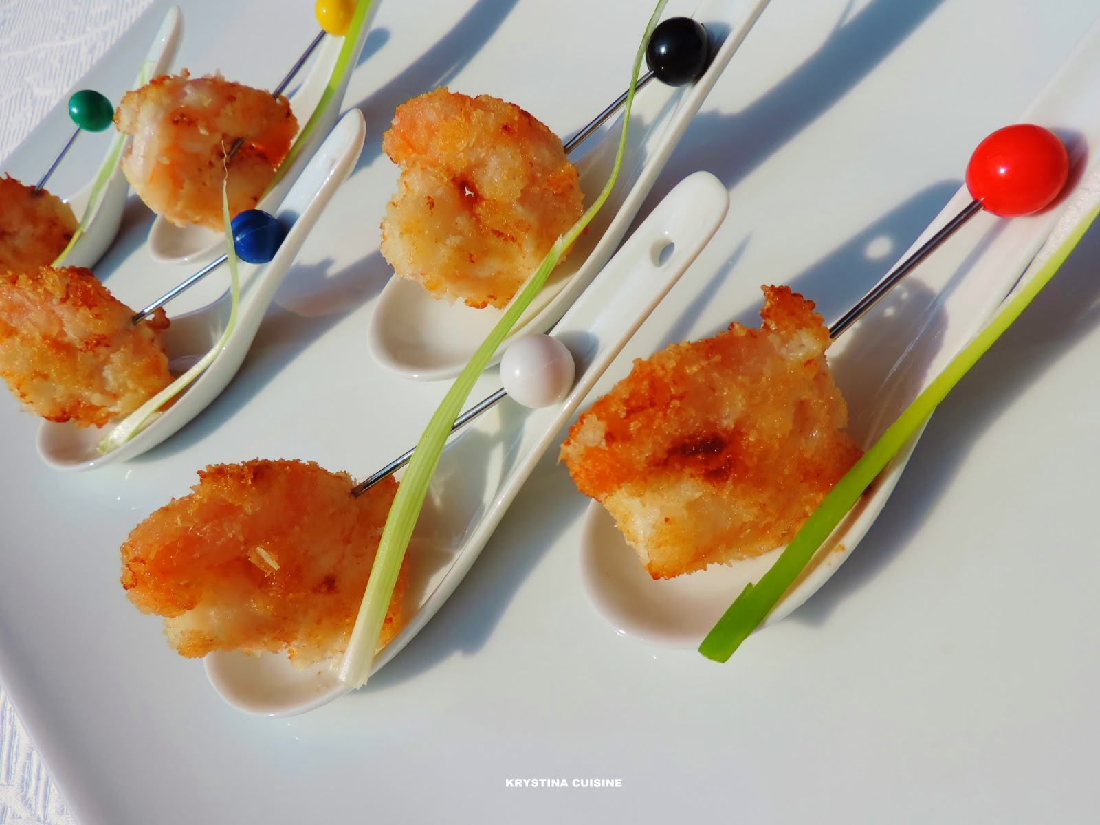 Krystina cuisine: Scampis l'apéritif