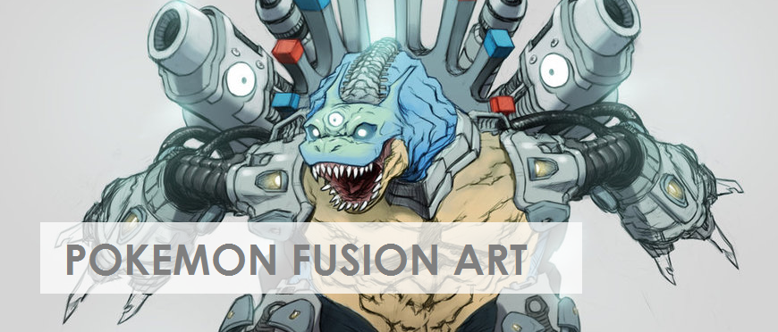 AKIWA ART: Pokemon Fusion Art by Various Artists