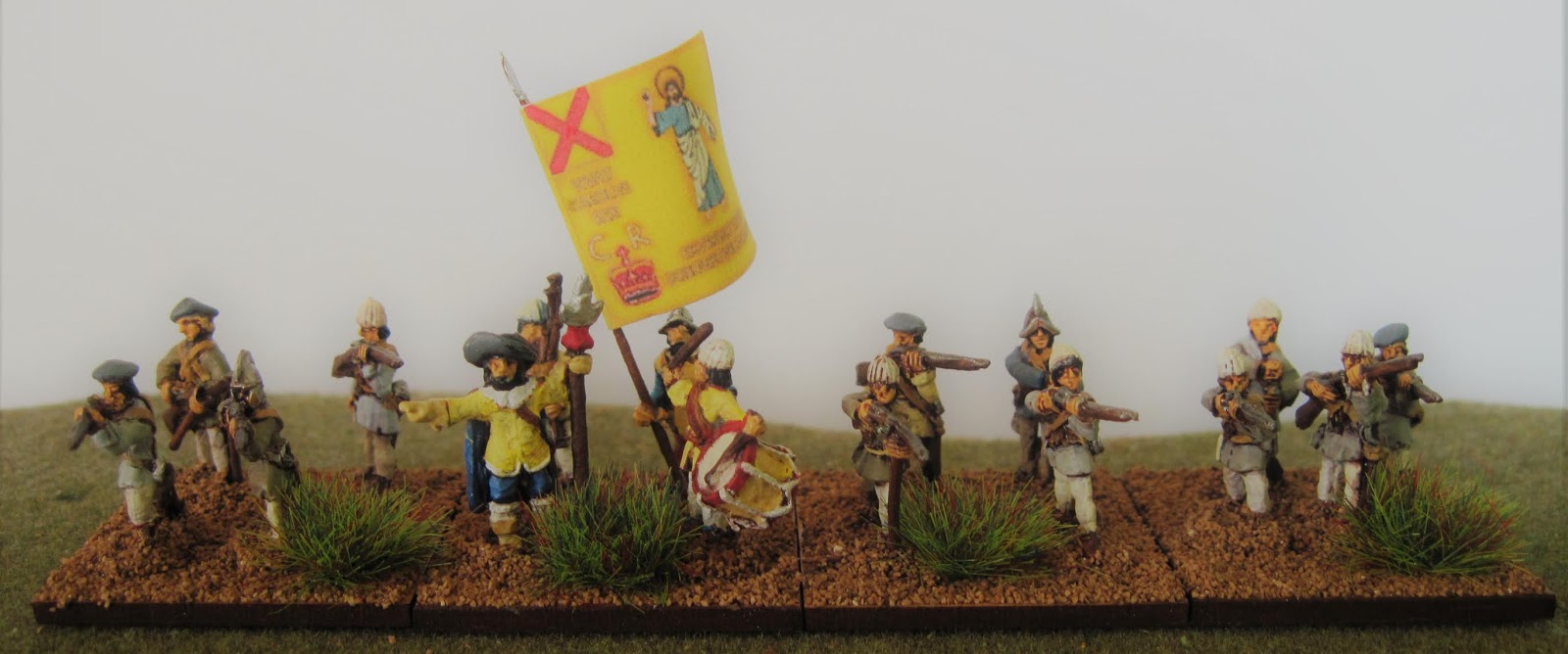 You do not know the North : Montrose's Irish Brigade in 15mm complete