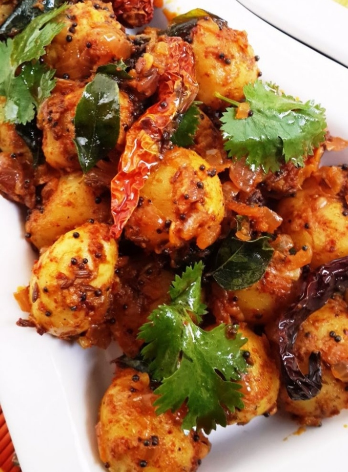 Piro aalu ( spicy potato)