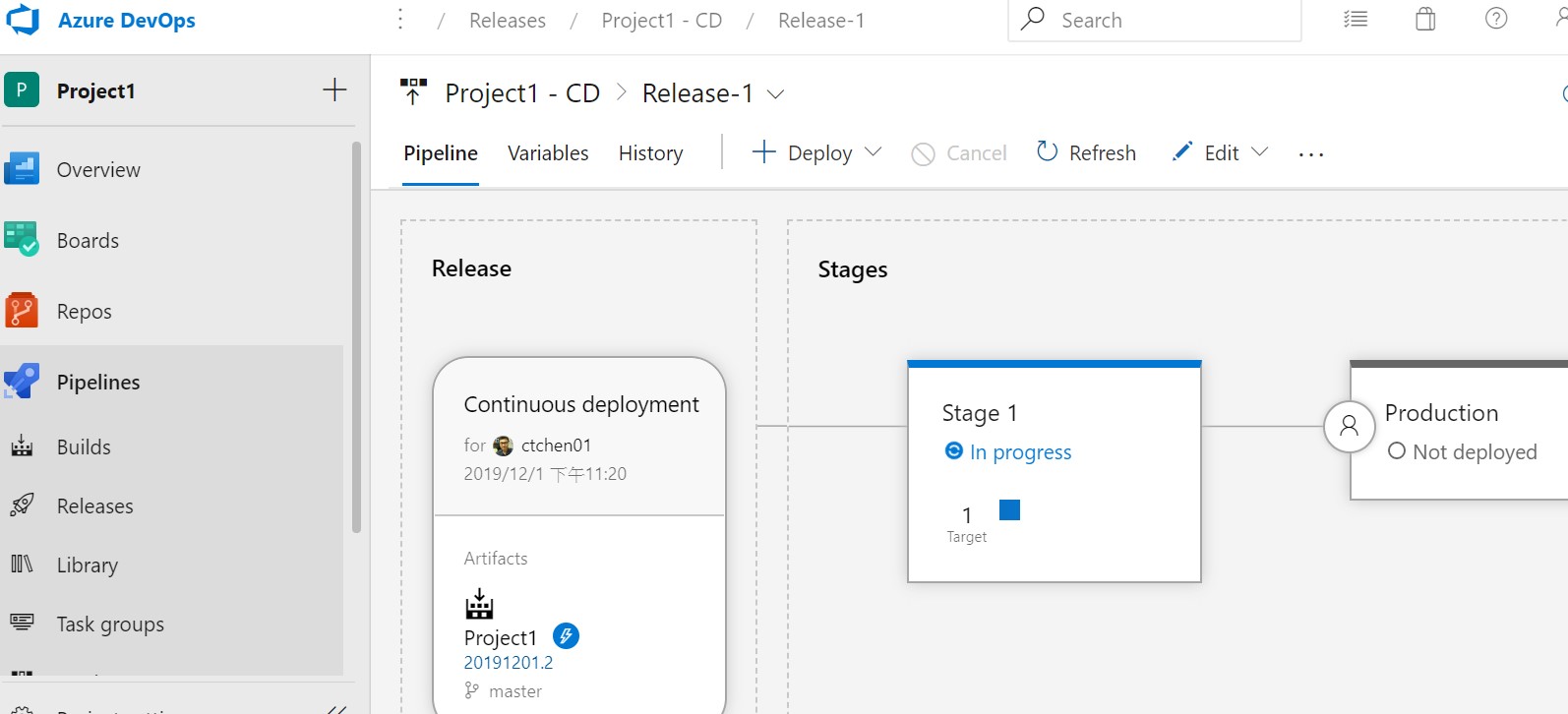 Brad Chen's Developer Blog: Azure DevOps Quick Start
