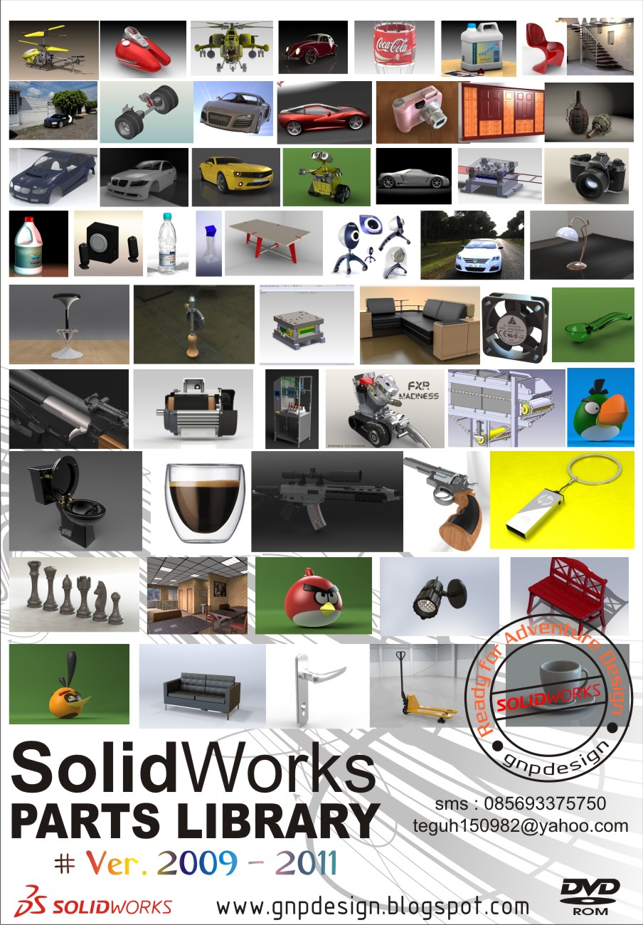 gnp design: Solidworks Parts and Assembly Library