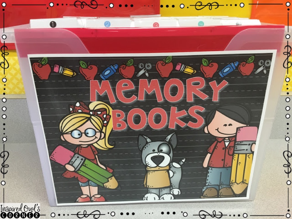 Year Long Memory Book Scrapbook Keepsakes Writing Project - Inspired ...