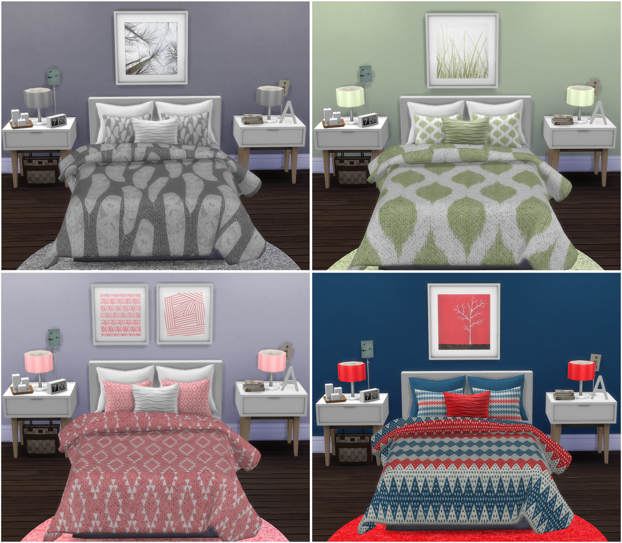 Sims 4 bed cc - storagetere