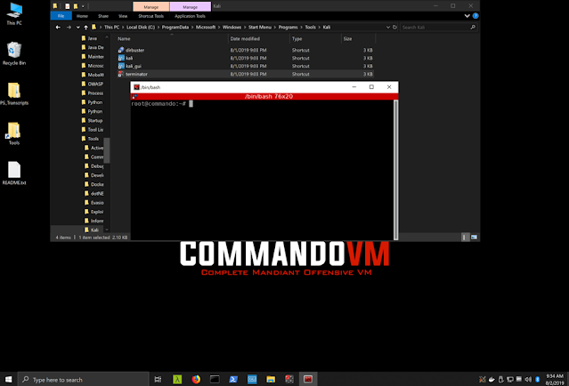 Blog elhacker.NET: Commando VM 2.0: máquina virtual en Windows para ...