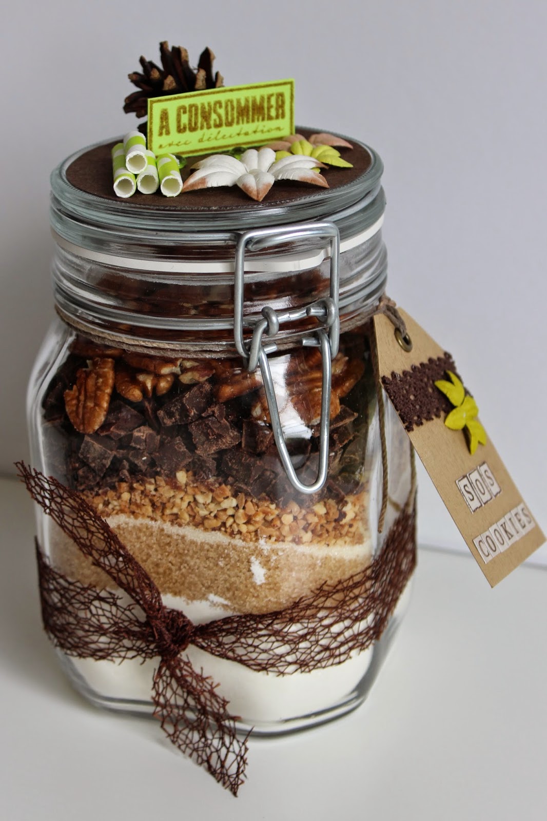 S comme Scrap: Pots SOS cookies