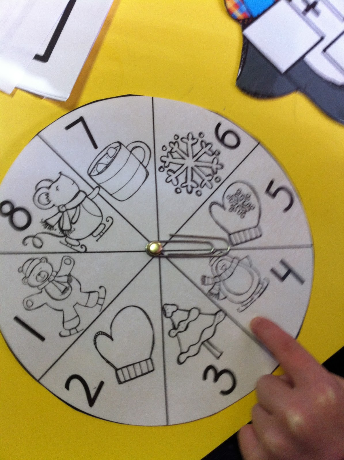 Loving and Learning a Latte: Freebie! Spin and Add Addition Game... a ...