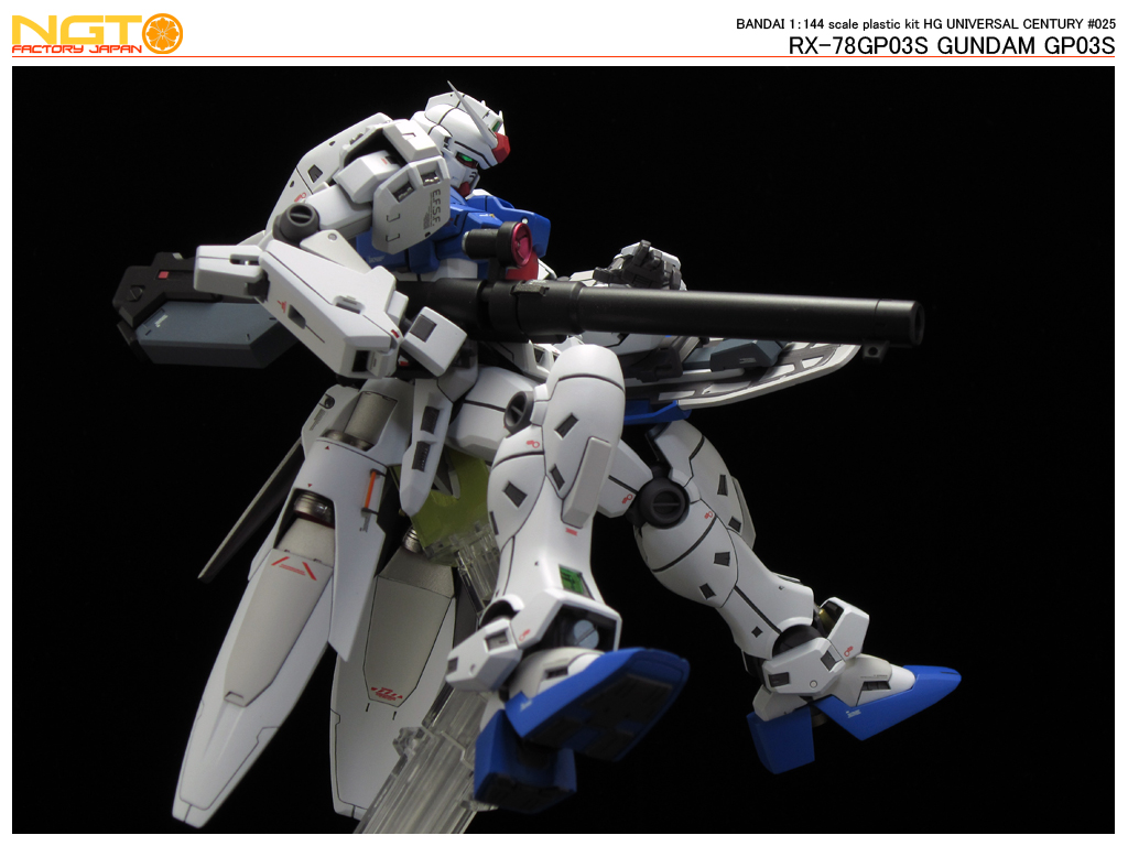 GUNDAM GUY: HG 1/144 RX-78GP03S Gundam GP03S - Customized Build