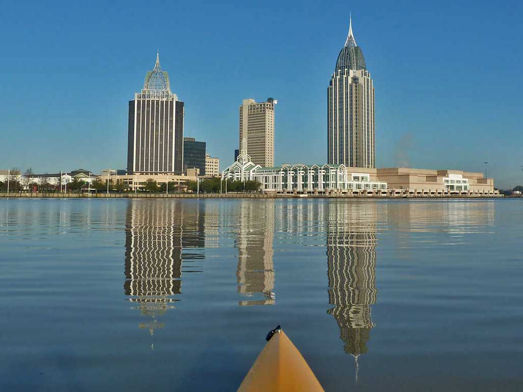 Kayaking the Mobile-Tensaw River Delta: 03/12/2011 - Mobile River