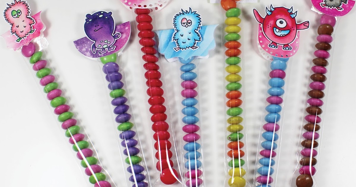 Create a smile: Video: Monster-Sweets for you