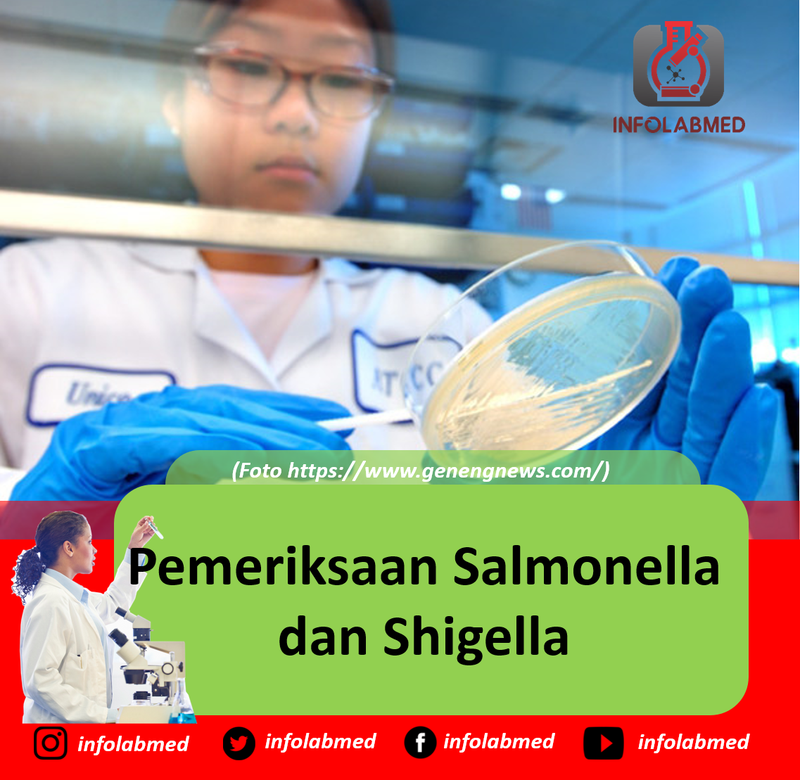 Pemeriksaan Salmonella dan Shigella | Penuntun Praktikum