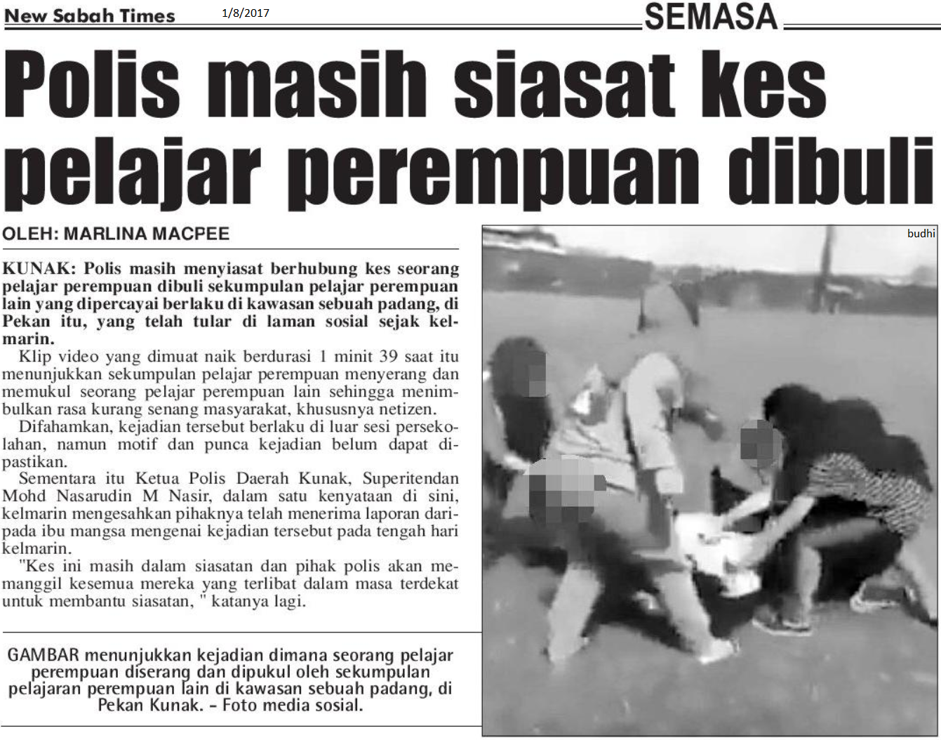 ISU BULI DALAM KALANGAN PELAJAR SEKOLAH