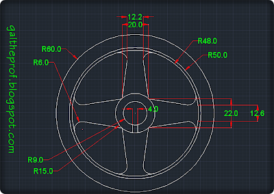 Latihan Gambar AutoCAD 2D dan 3D pada AutoCAD [PEMULA]
