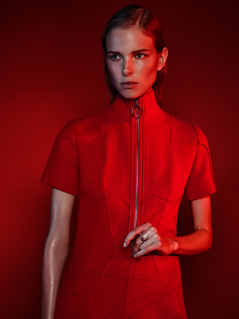 lina berg by john scarisbrick for harper's bazaar germany september ...