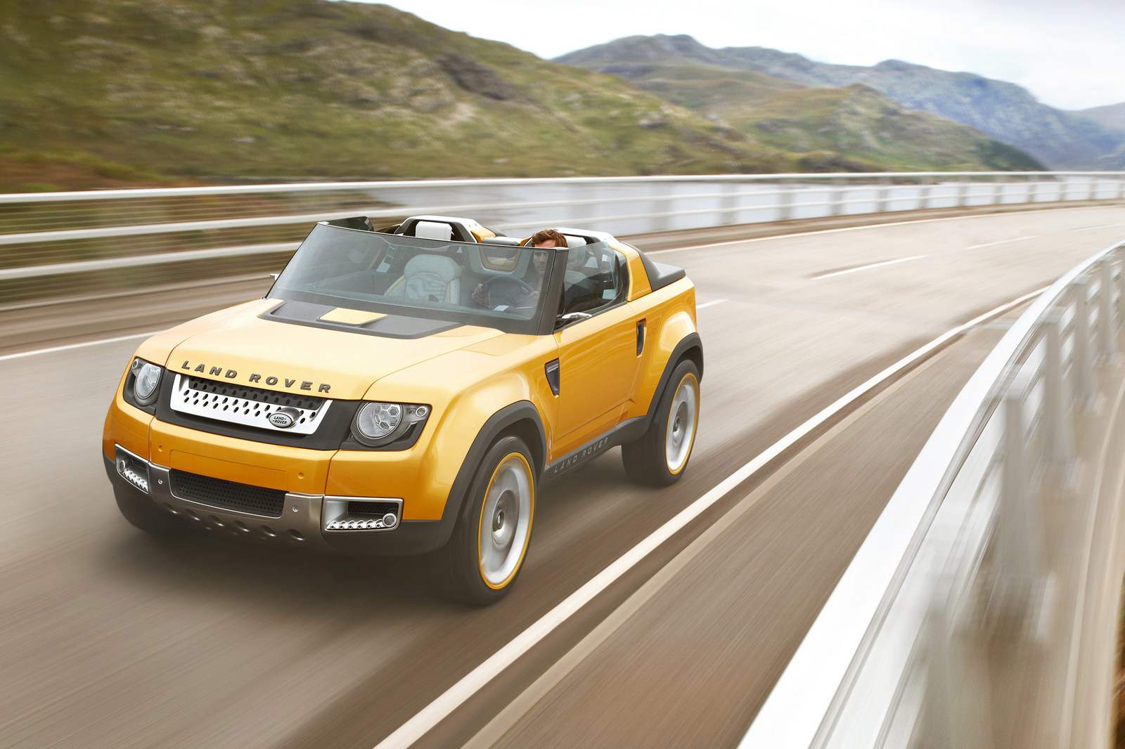 Land Rover Defender DC100 2011 sport action | Car Wallpapers