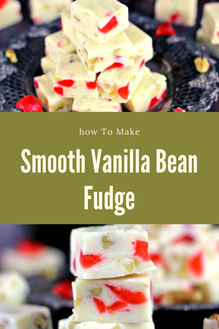 Smooth Vanilla Bean Fudge - Ajib Recipe 4