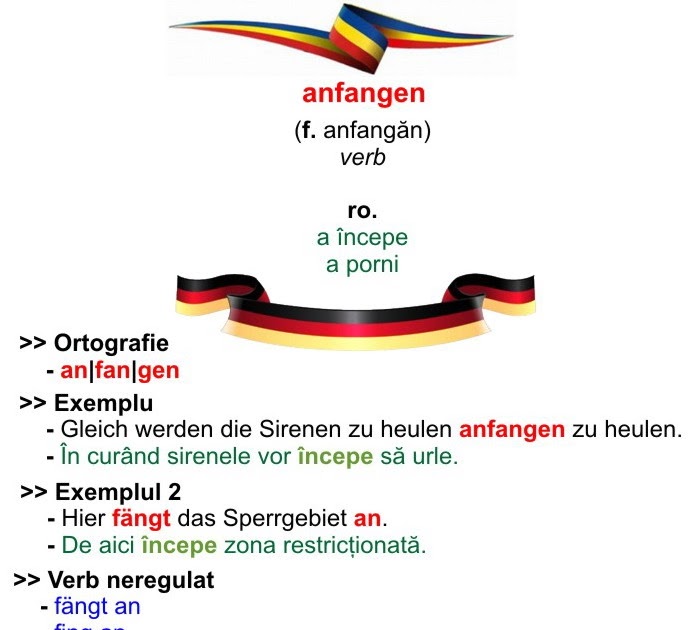 Deutsch für alle: anfangen