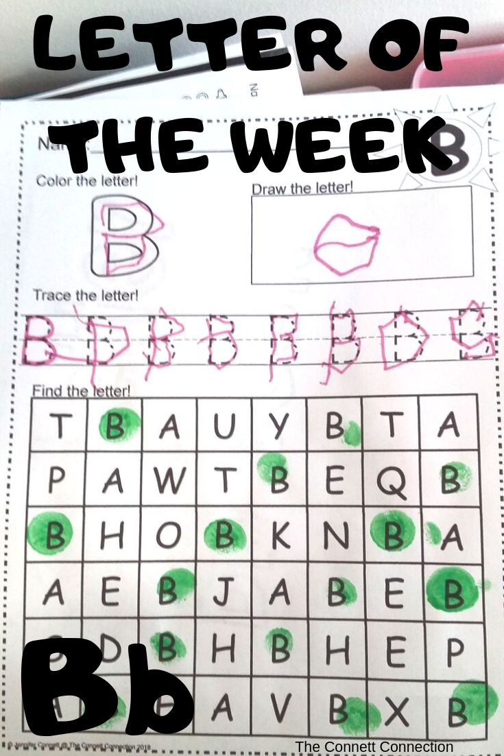 Letter B Activities
