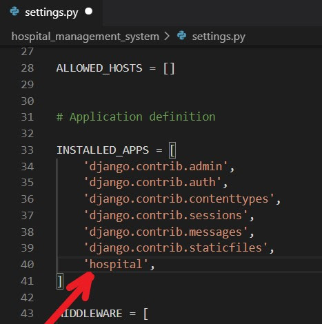 3. Creating App in Django