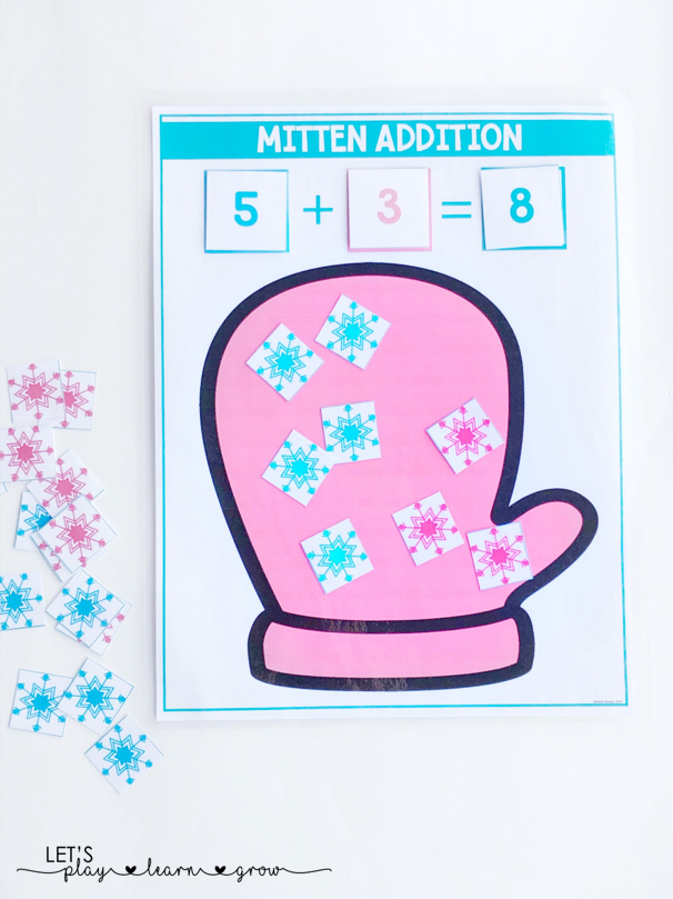 Winter Themed Busy Binder Activities | Lets Play.Learn.Grow