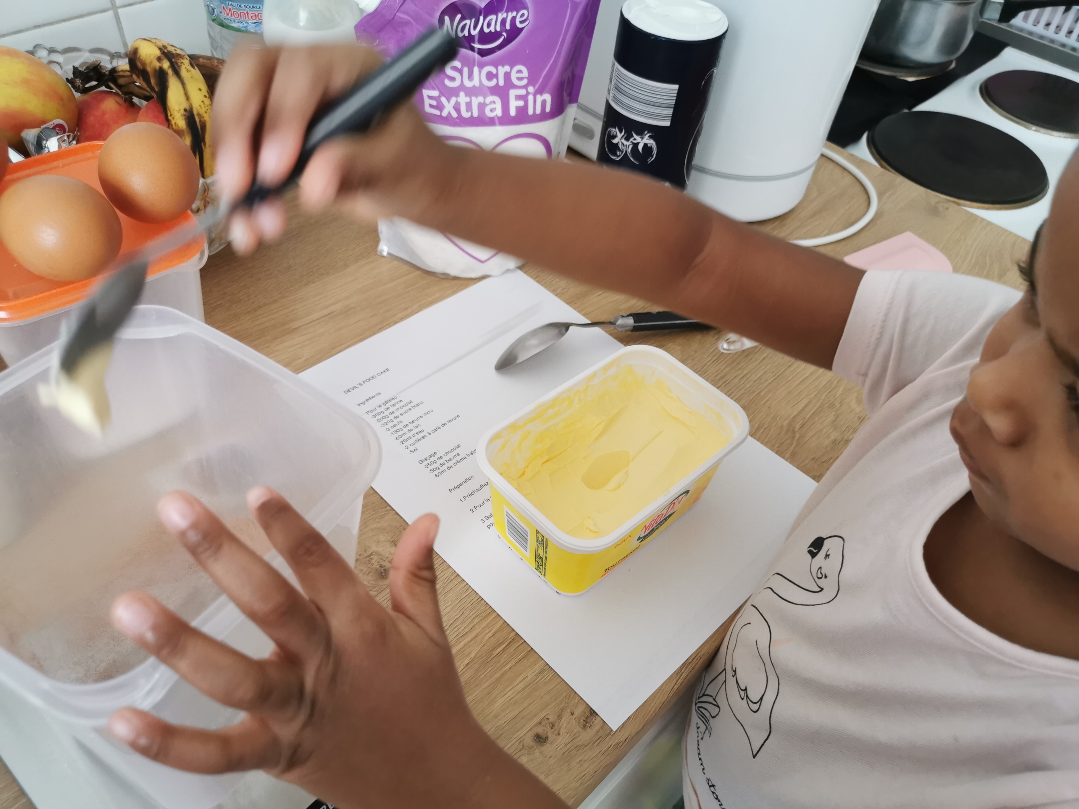 Montessori in the kitchen - Baking a cake