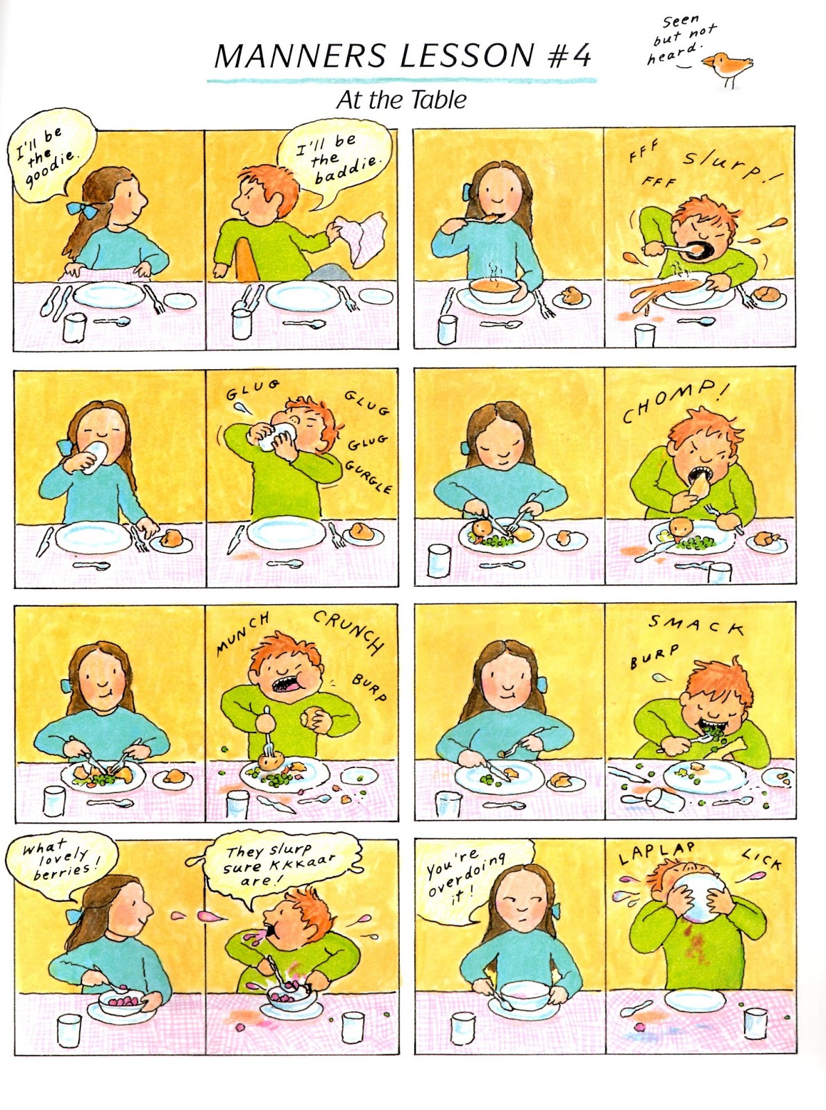 ANNIE AND AUNT: Making manners fun