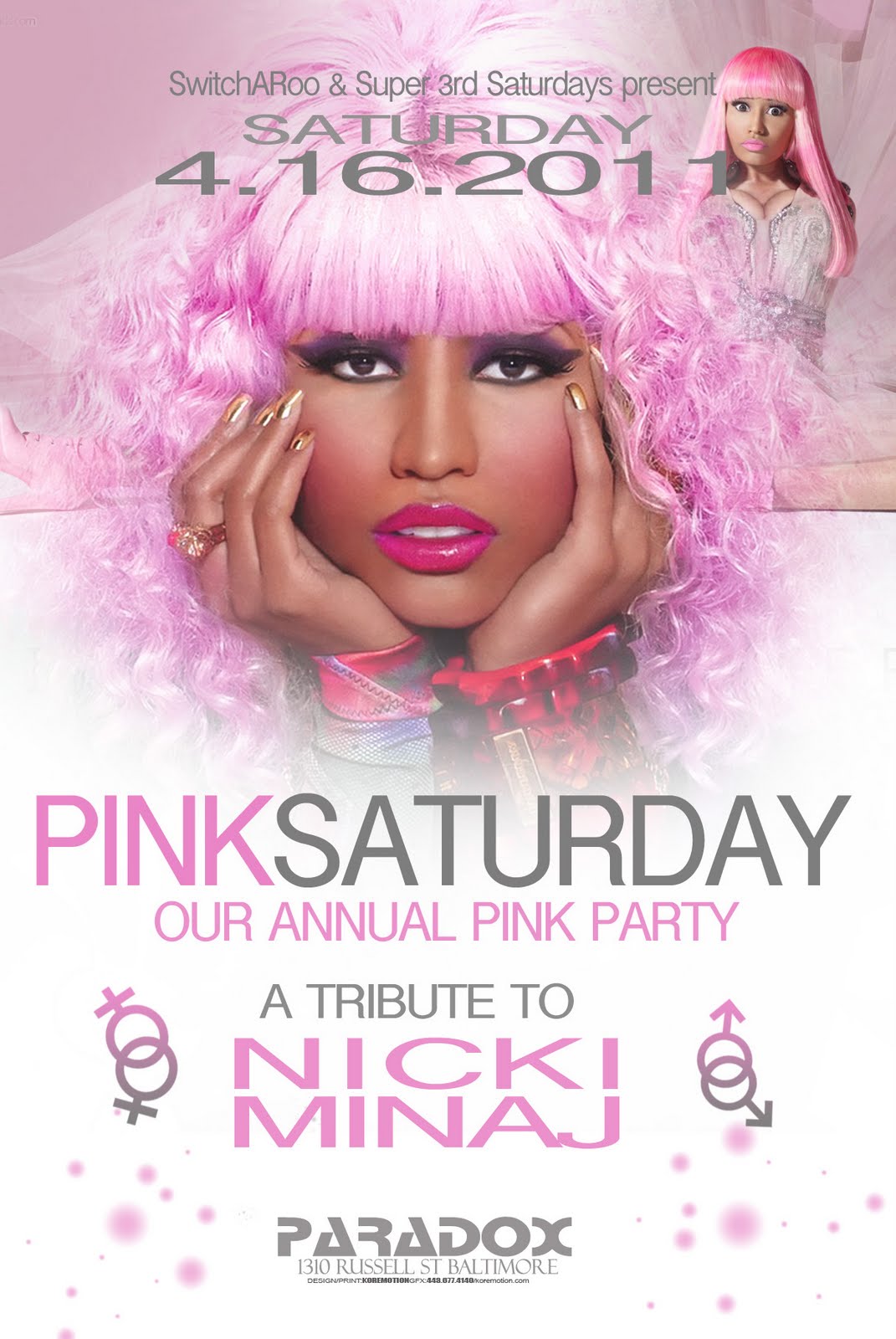 SUPER 3RD SATURDAYS / SWITCHaROO / BMORE GAY PRIDE OFFICIAL EVENTS ...