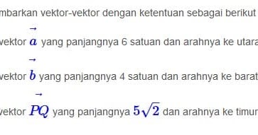 Pengertian, operasi dan ccontoh vektor: Pengertian, operasi dan ...
