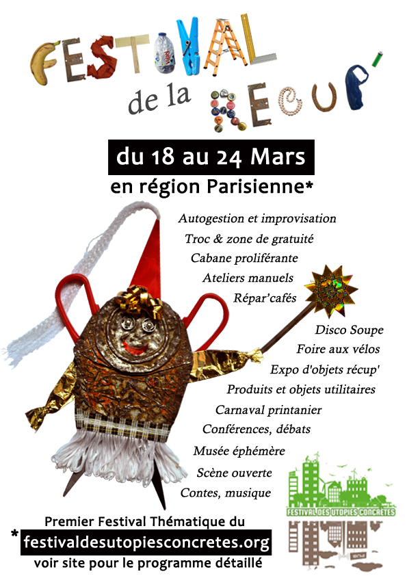 ITINERAIRE Bis: Premier Festival de la Récup'