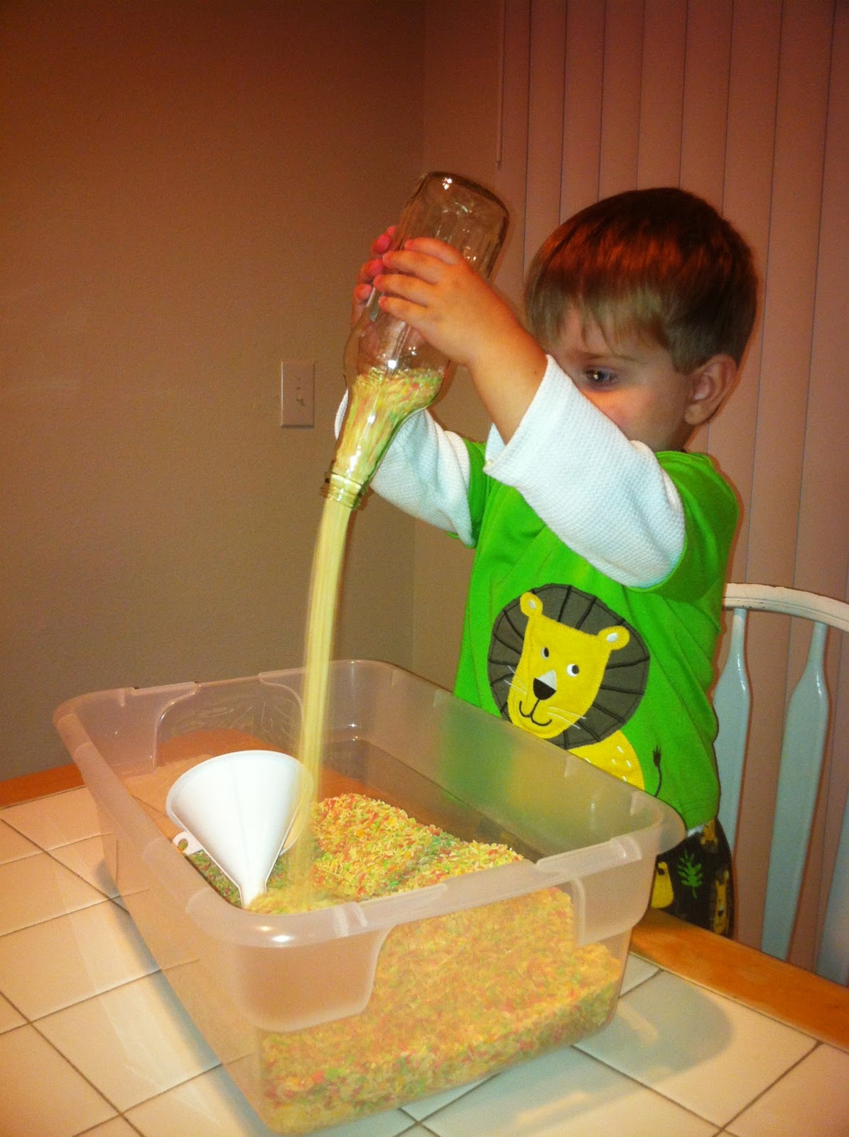 Little Hands, Cheerful Hearts: Funnel Fun